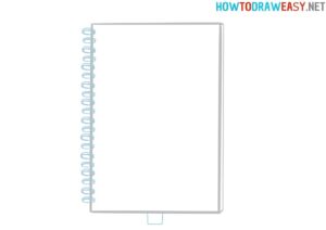 How to Draw a Notebook - How to Draw Easy