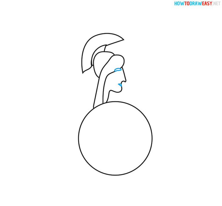 How to Draw Athena - How to Draw Easy