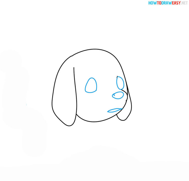 How to Draw an Anime Dog - How to Draw Easy