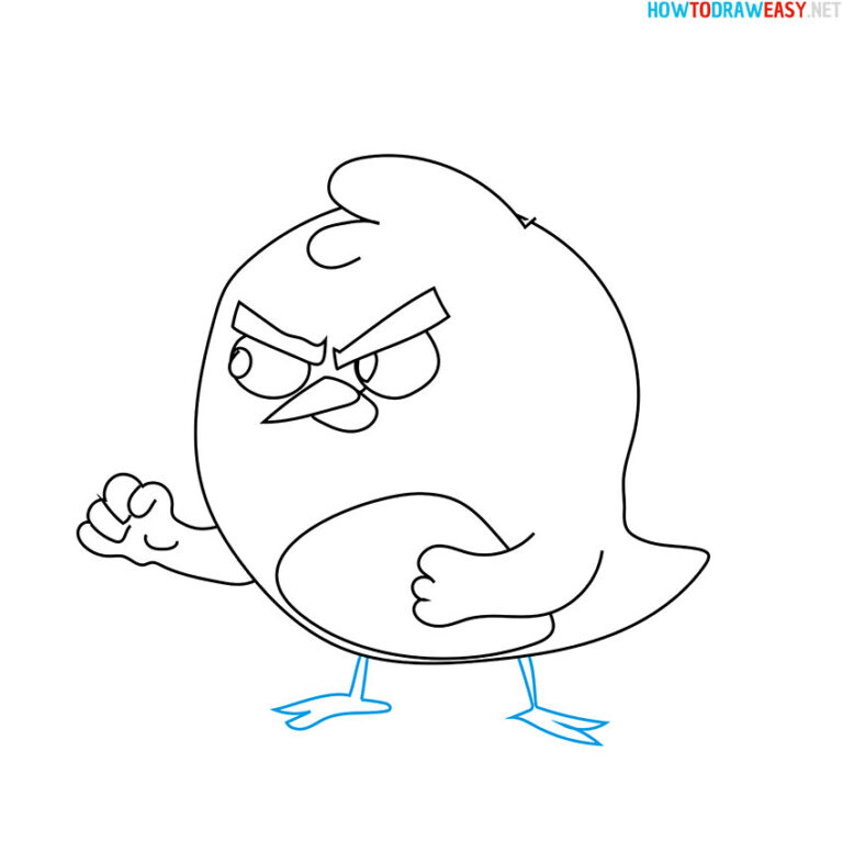 How to Draw Angry Birds - How to Draw Easy