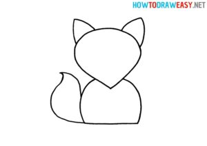 How to Draw a Fox for Kids - How to Draw Easy