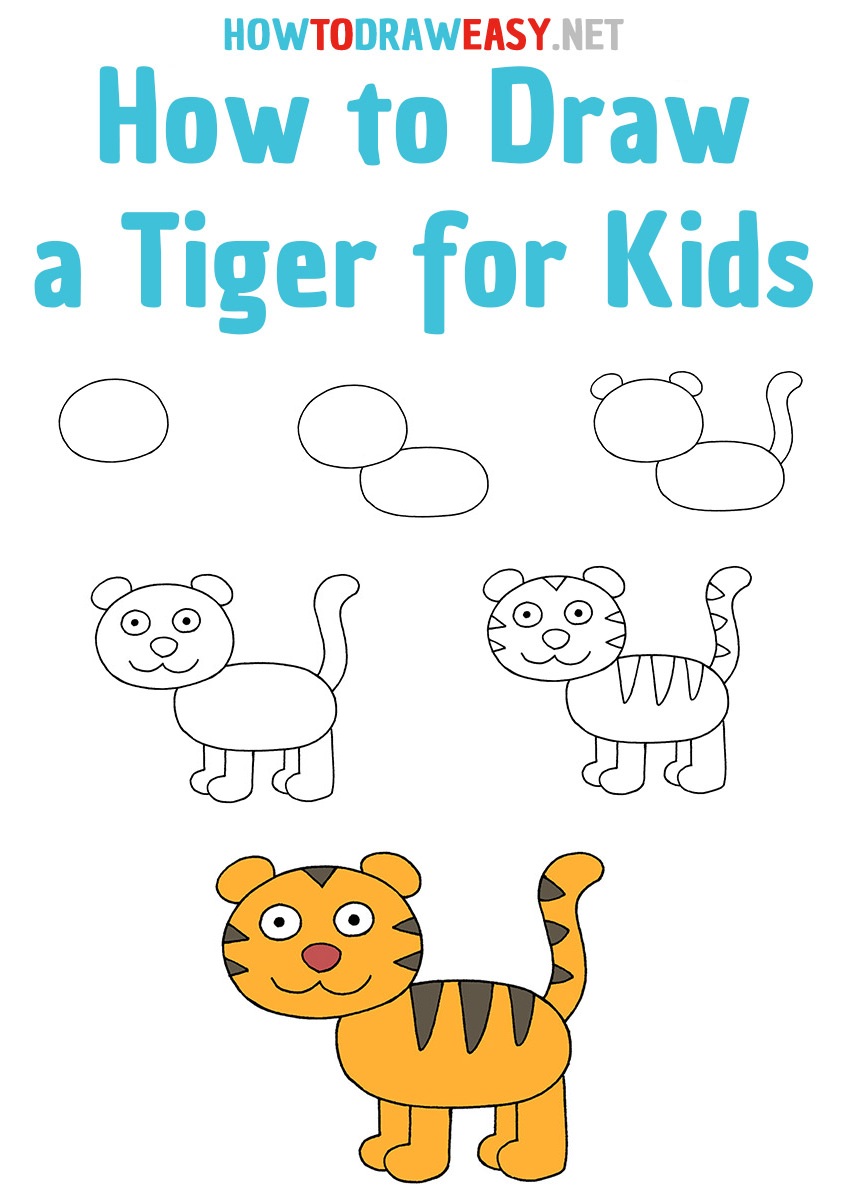 How To Draw A Tiger Face Herzog Anturtat