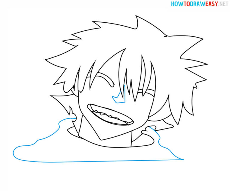 How to Draw Natsu - How to Draw Easy