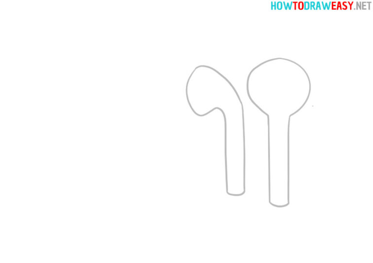 How to Draw AirPods - How to Draw Easy