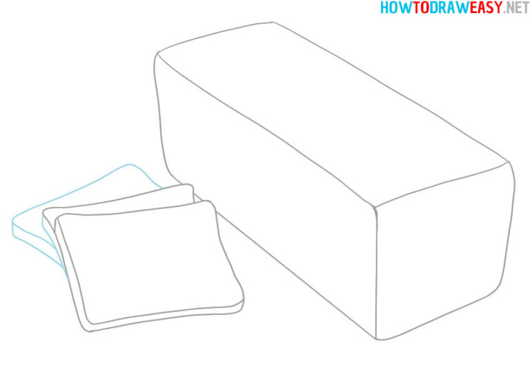 How to Draw Bread - How to Draw Easy