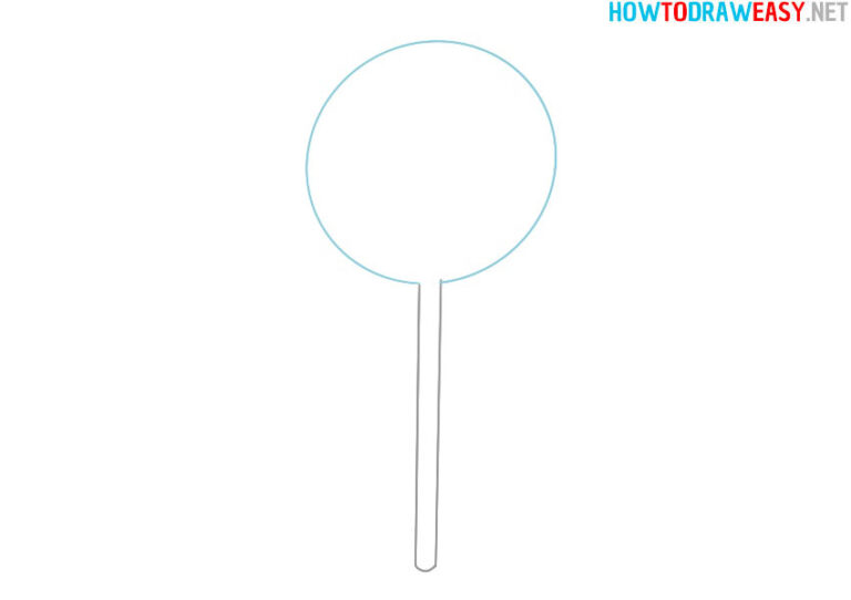 How to Draw a Lollipop - How to Draw Easy