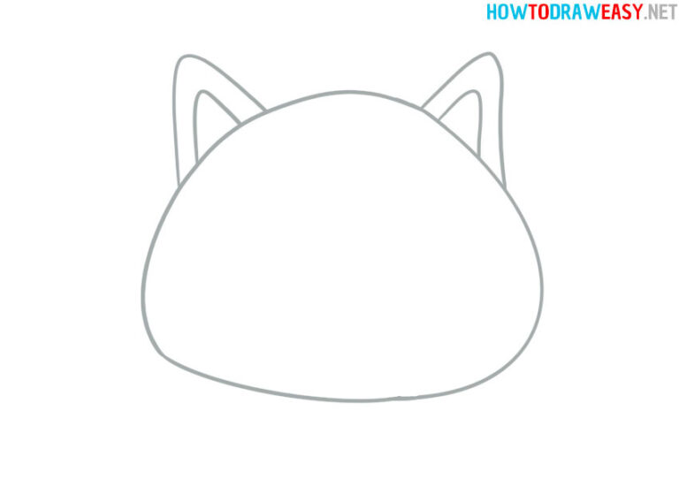 How to Draw a Cat's Face - How to Draw Easy