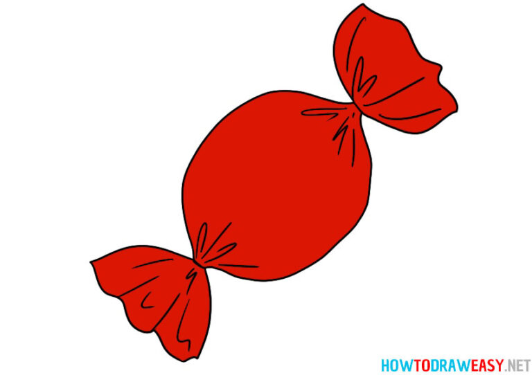 How to Draw a Candy - How to Draw Easy