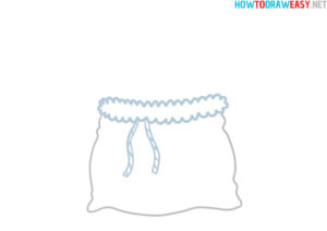 How to Draw Santa's Bag - How to Draw Easy