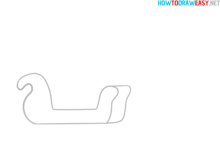 How to Draw Santa Claus on a Sleigh - How to Draw Easy