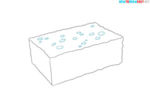 How to Draw a Sponge - How to Draw Easy