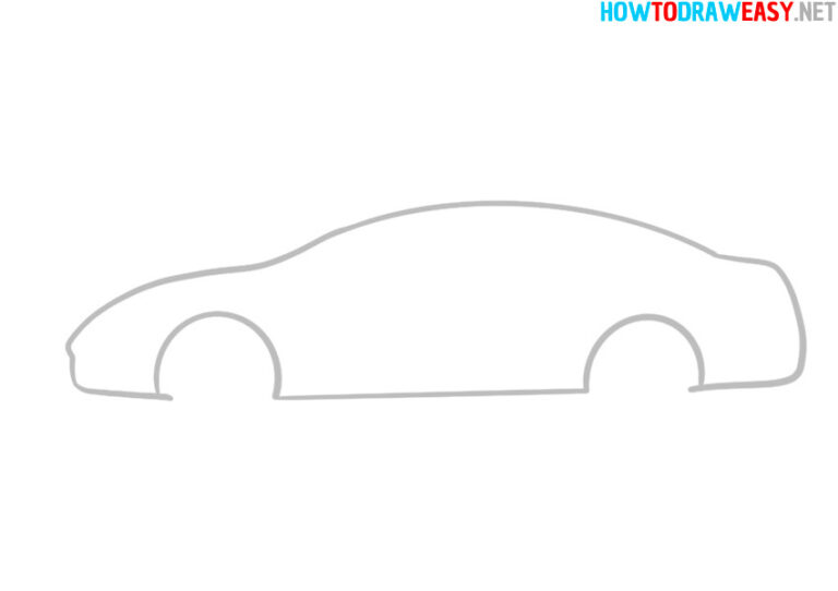 How to Draw a Car Easy - How to Draw Easy
