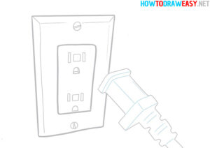 How to Draw a Socket and Plug - How to Draw Easy