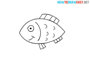 How to Draw a Fish for Kids - How to Draw Easy