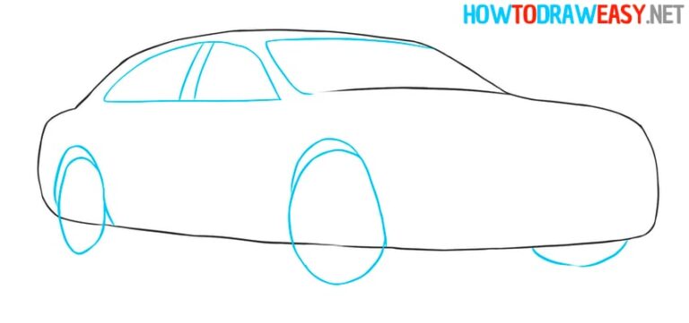 How to Draw a Bentley Car - How to Draw Easy