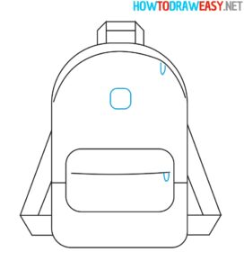How to Draw a Backpack - How to Draw Easy