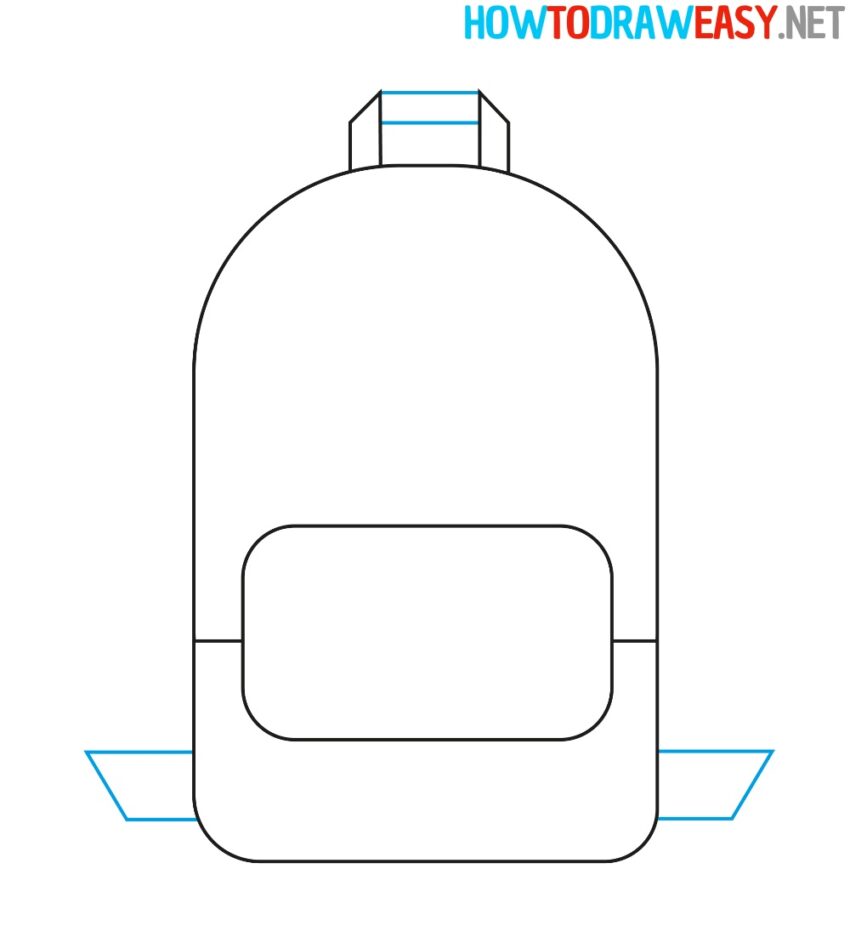 How to Draw a Backpack - How to Draw Easy