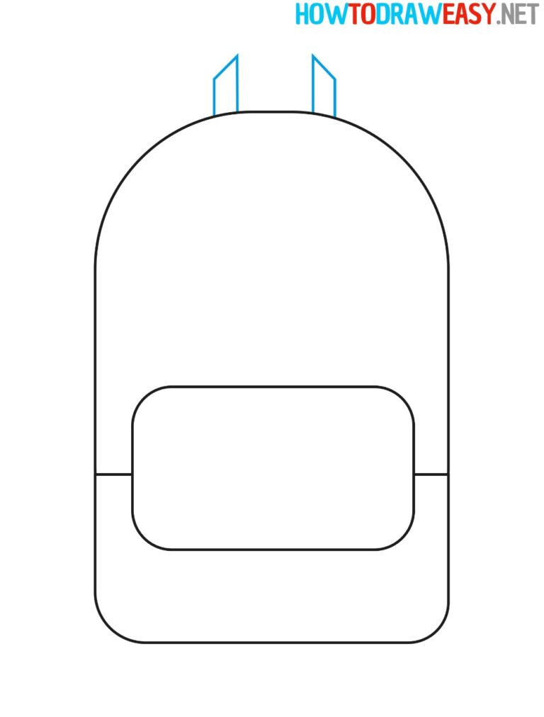 How to Draw a Backpack - How to Draw Easy
