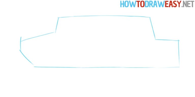 How to Draw a Hummer H1 - How to Draw Easy