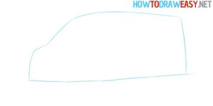 How to Draw a Minibus - How to Draw Easy