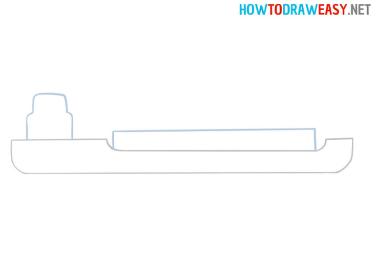 How to Draw a Big Ship - How to Draw Easy