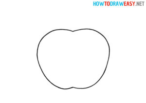 How to Draw an Apple for Kids - How to Draw Easy