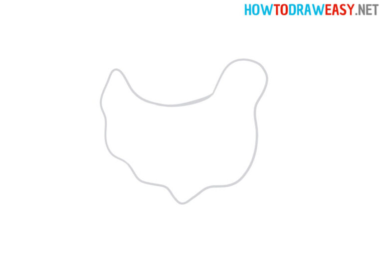 How to Draw a Hen - How to Draw Easy