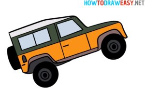 How to Draw a 4×4 - How to Draw Easy