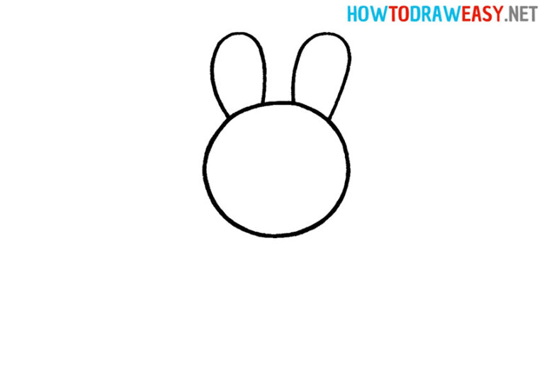 How to Draw a Hare for Kids - How to Draw Easy