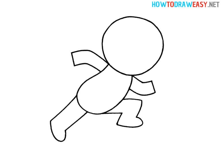 How to Draw Flash for Kids - How to Draw Easy