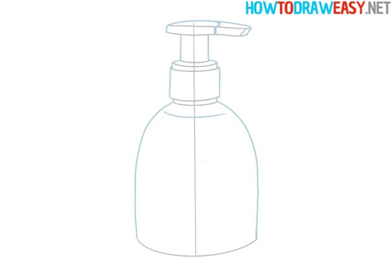 How to Draw Liquid Soap - How to Draw Easy