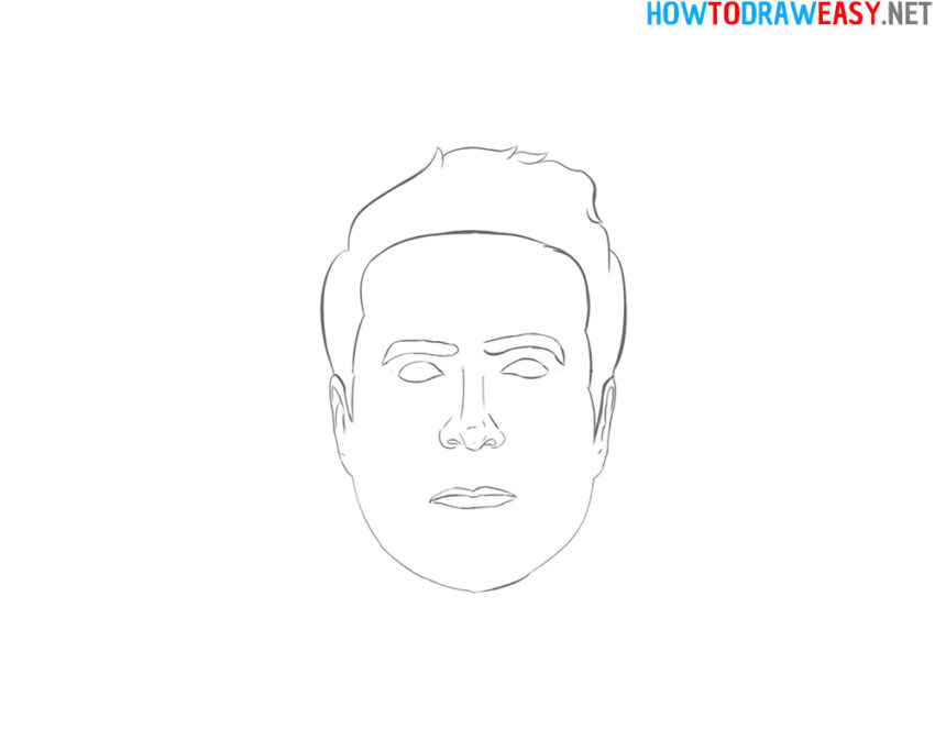 How to Draw Tony Stark - How to Draw Easy