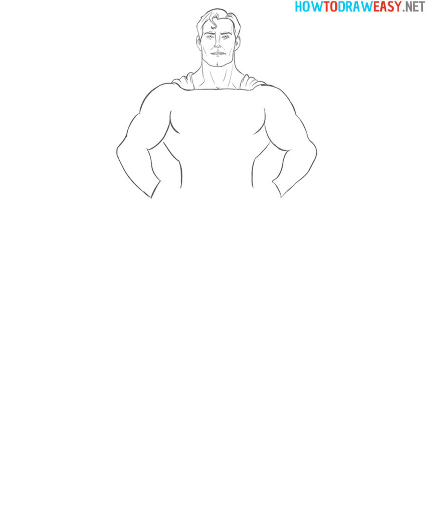 How to Draw Superman - How to Draw Easy