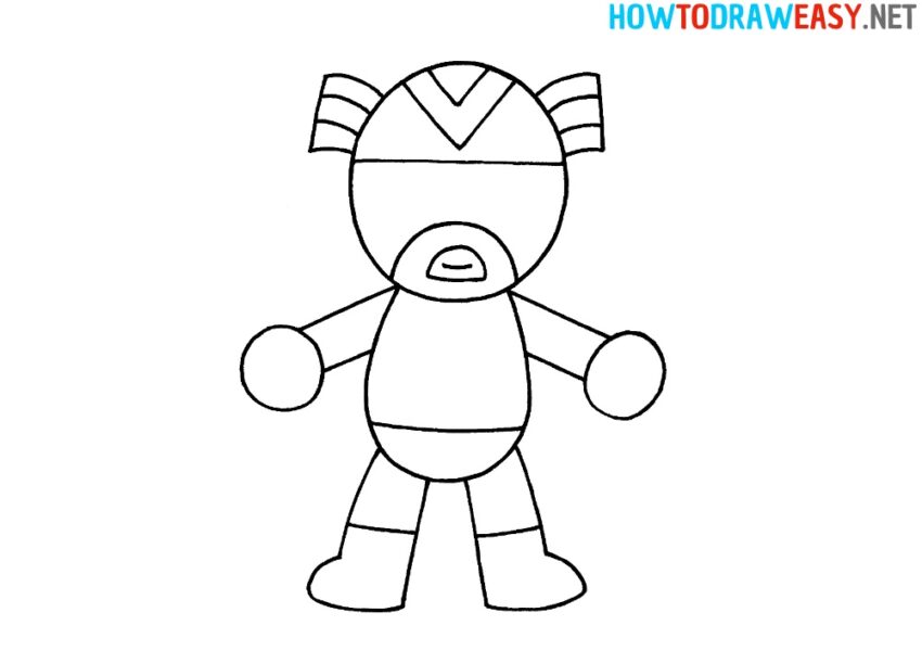 How to Draw Thor for Kids - How to Draw Easy