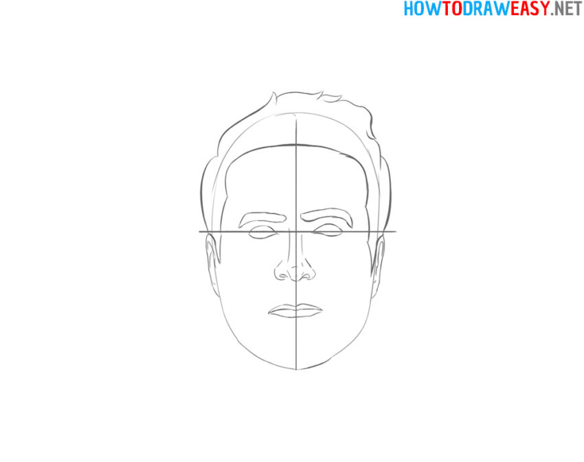 How to Draw Tony Stark - How to Draw Easy