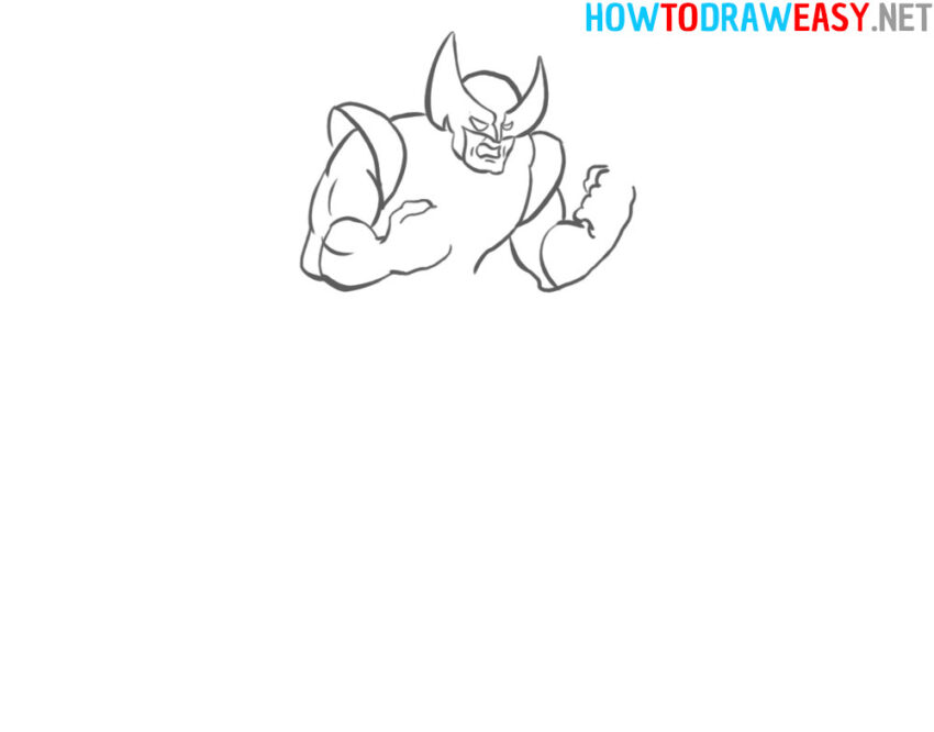 How to Draw Wolverine - How to Draw Easy