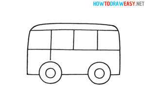How to Draw a Bus for Kids - How to Draw Easy