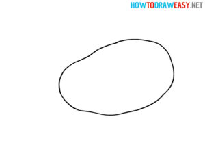 How to Draw a Potato for Kids - How to Draw Easy