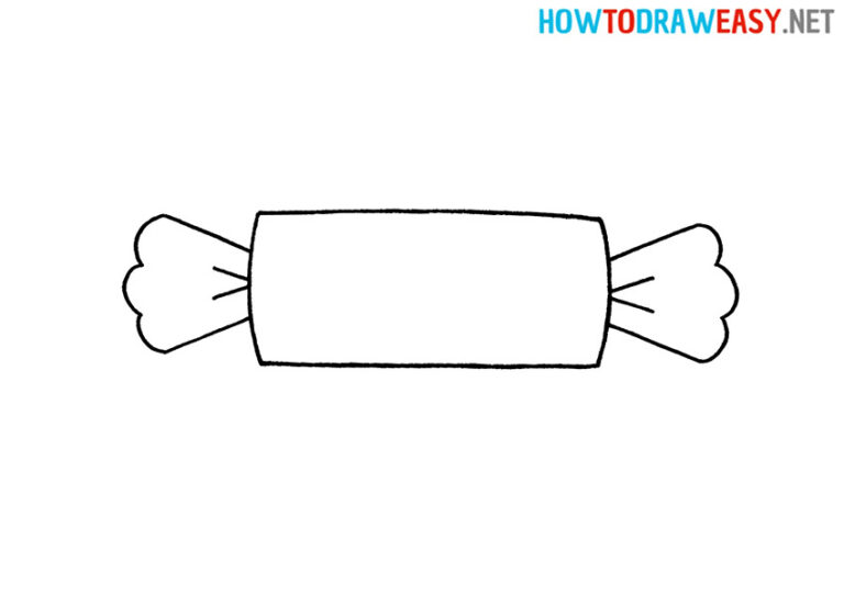 How to Draw a Candy for Kids - How to Draw Easy