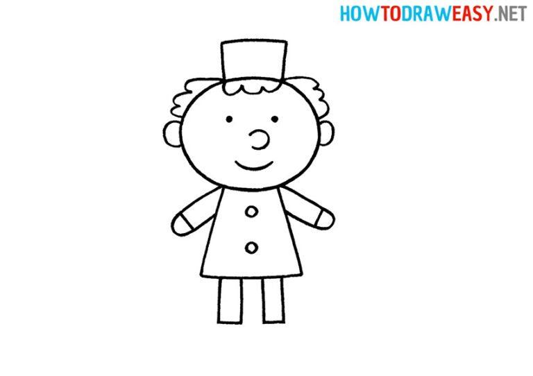 How to Draw a Doctor for Kids - How to Draw Easy