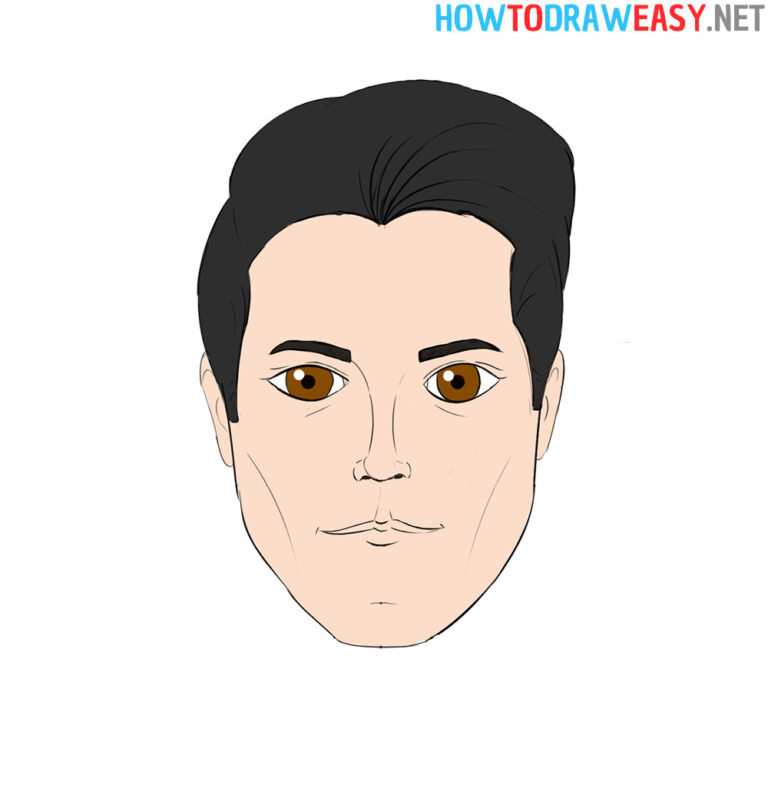 How to Draw a Face - How to Draw Easy