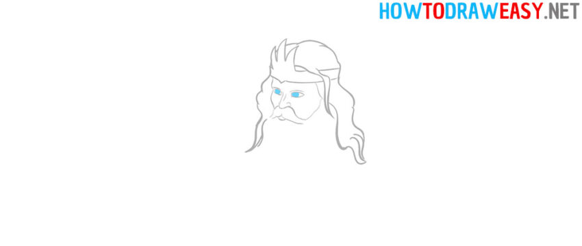 How to Draw Poseidon - How to Draw Easy