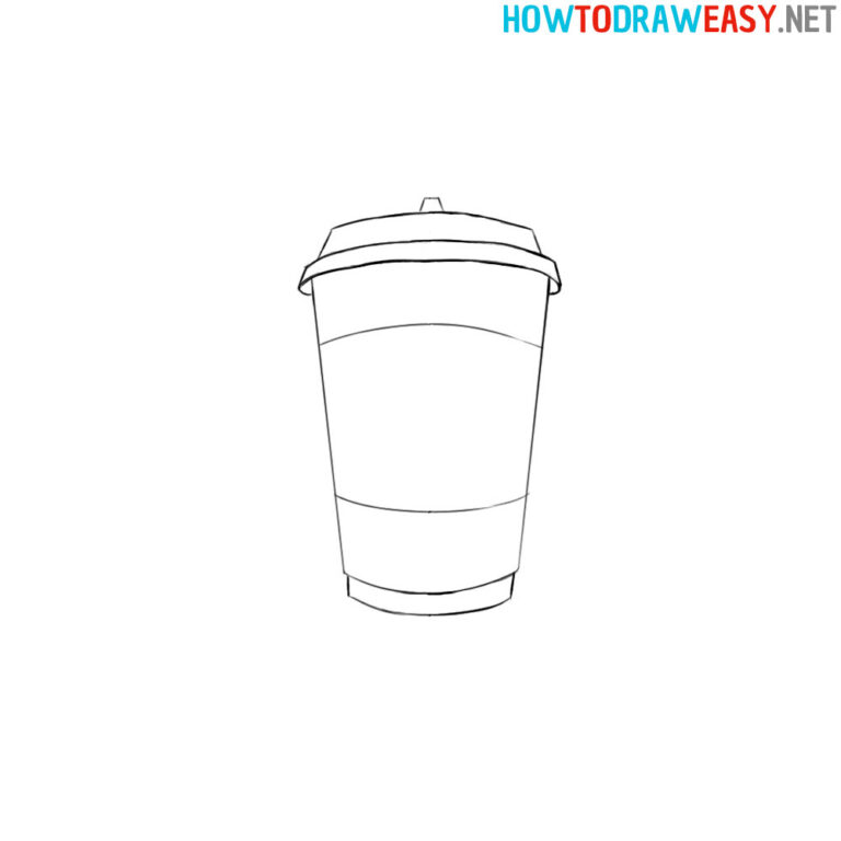 How to Draw a Coffee Cup - How to Draw Easy