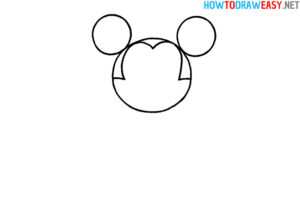 How to Draw Mickey Mouse for Kids - How to Draw Easy