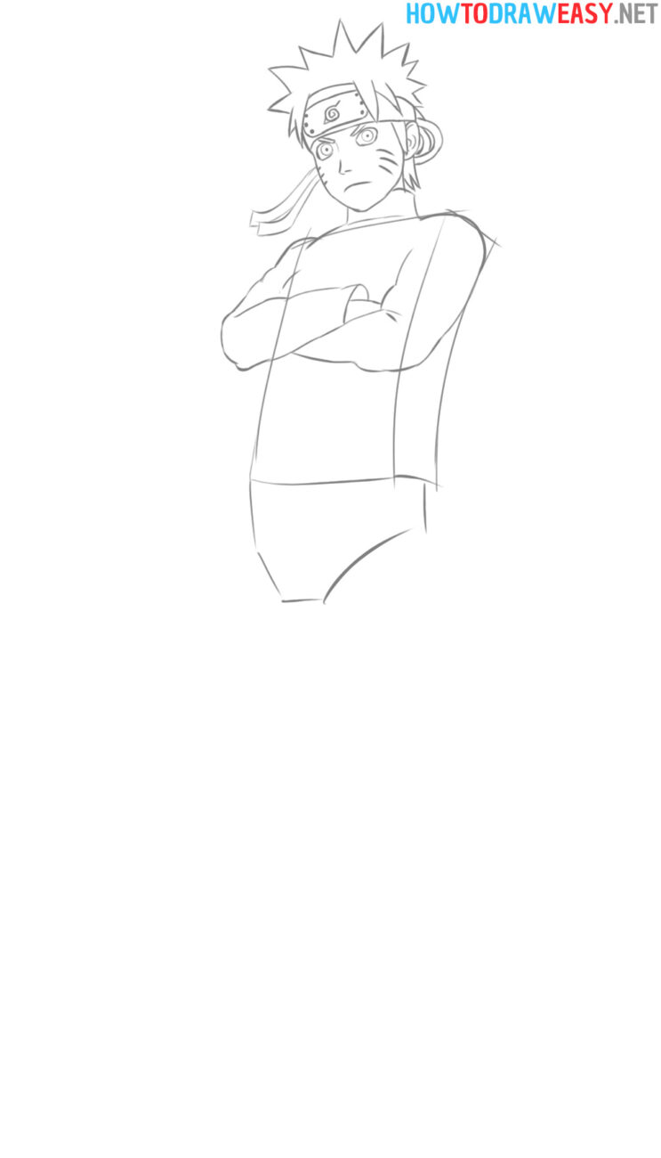 How to Draw Naruto - How to Draw Easy