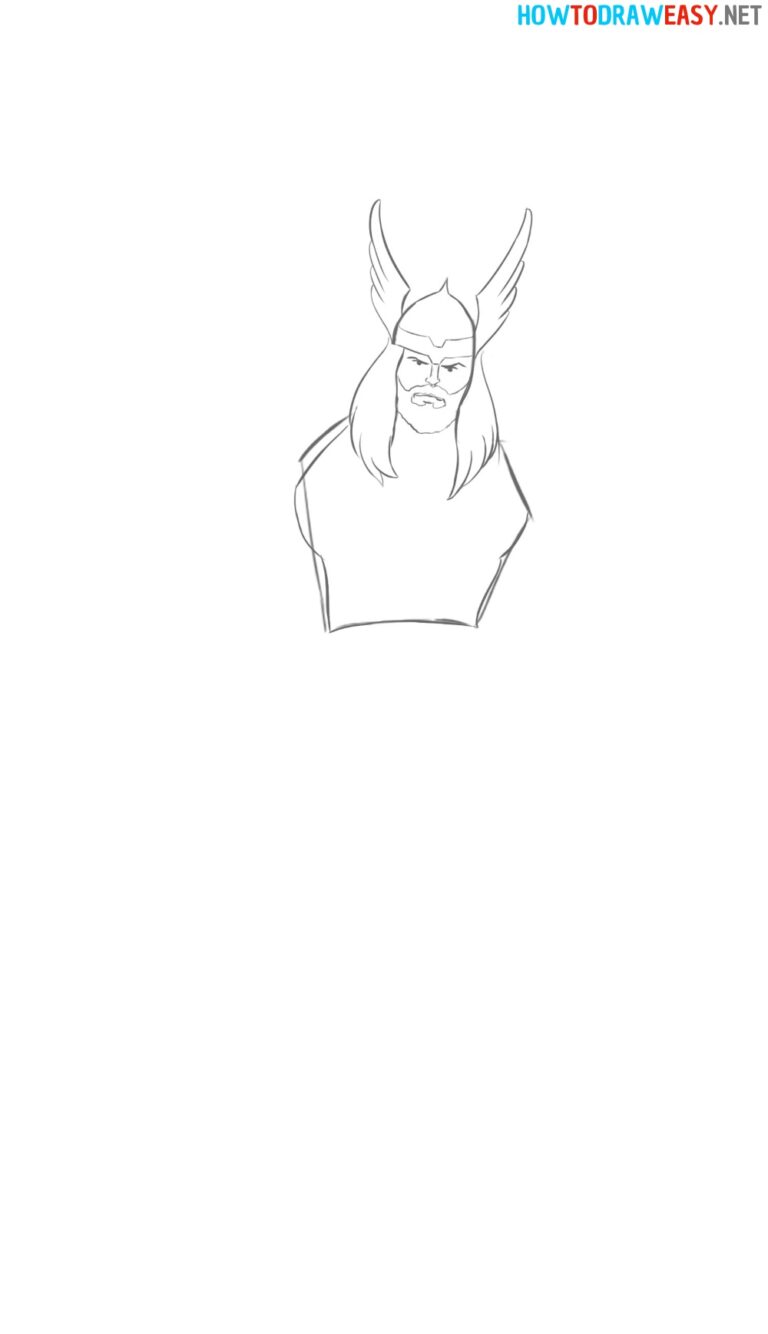 How to Draw Thor - How to Draw Easy