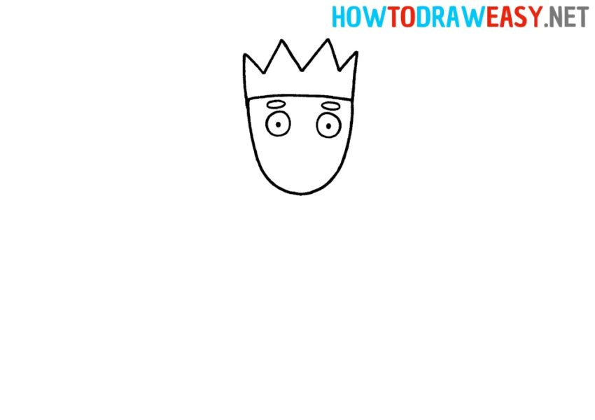 How to Draw a King for Kids - How to Draw Easy