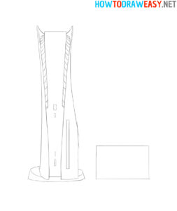 How to Draw a PlayStation 5 - How to Draw Easy