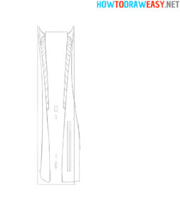 How to Draw a PlayStation 5 - How to Draw Easy