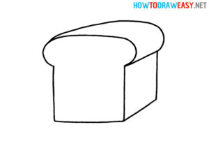 How to Draw Bread for Kids - How to Draw Easy